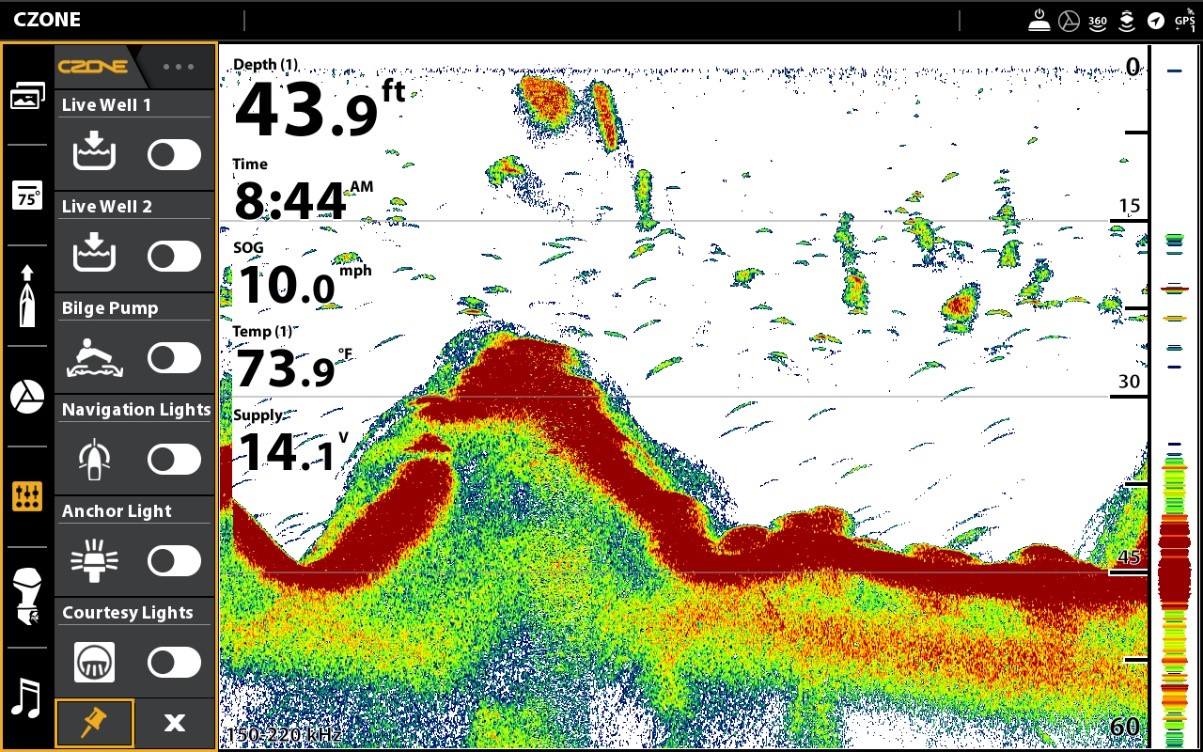 CZone Humminbird Integration - Auckland Boat Show